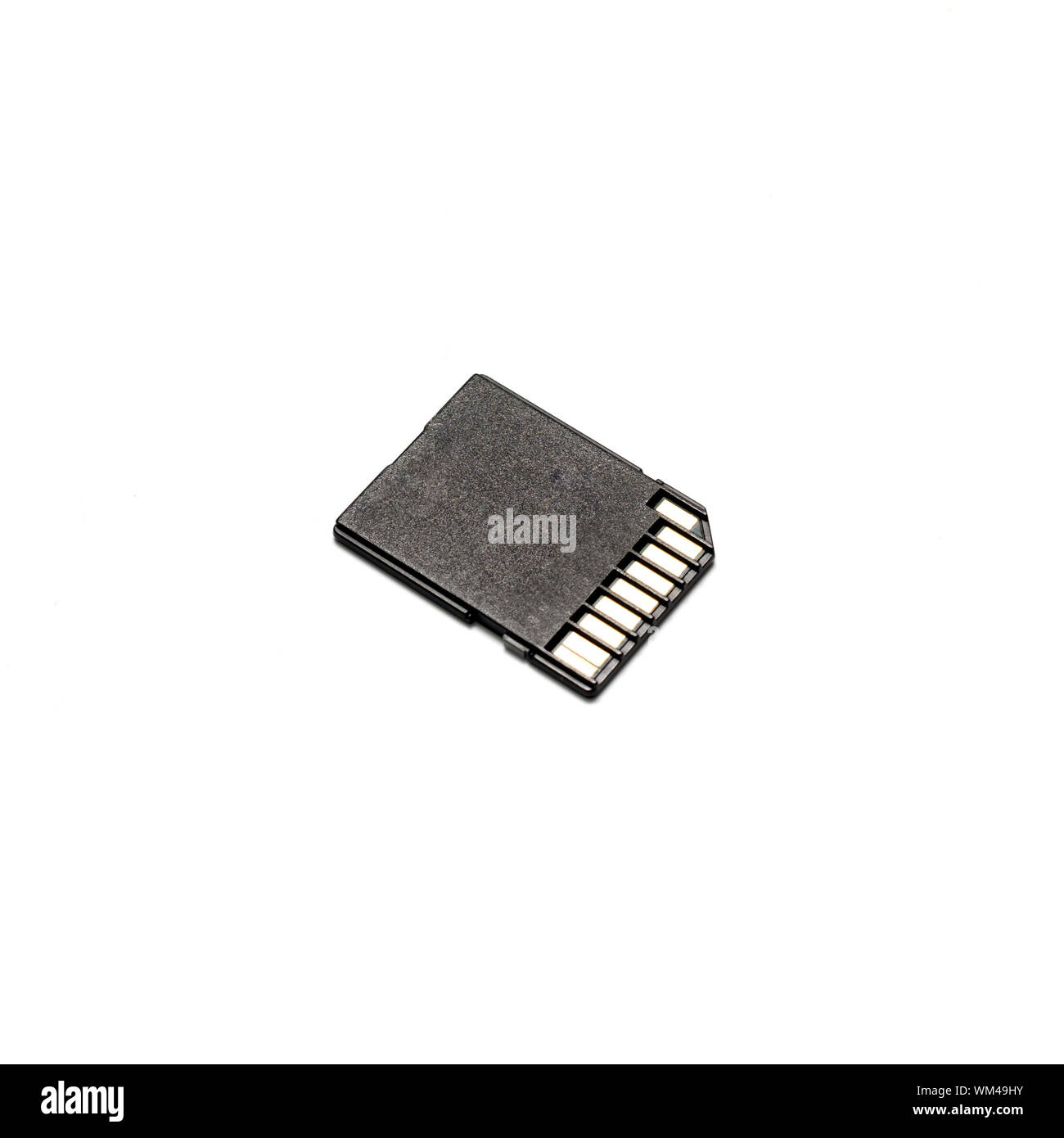 sd card on a white background Stock Photo - Alamy
