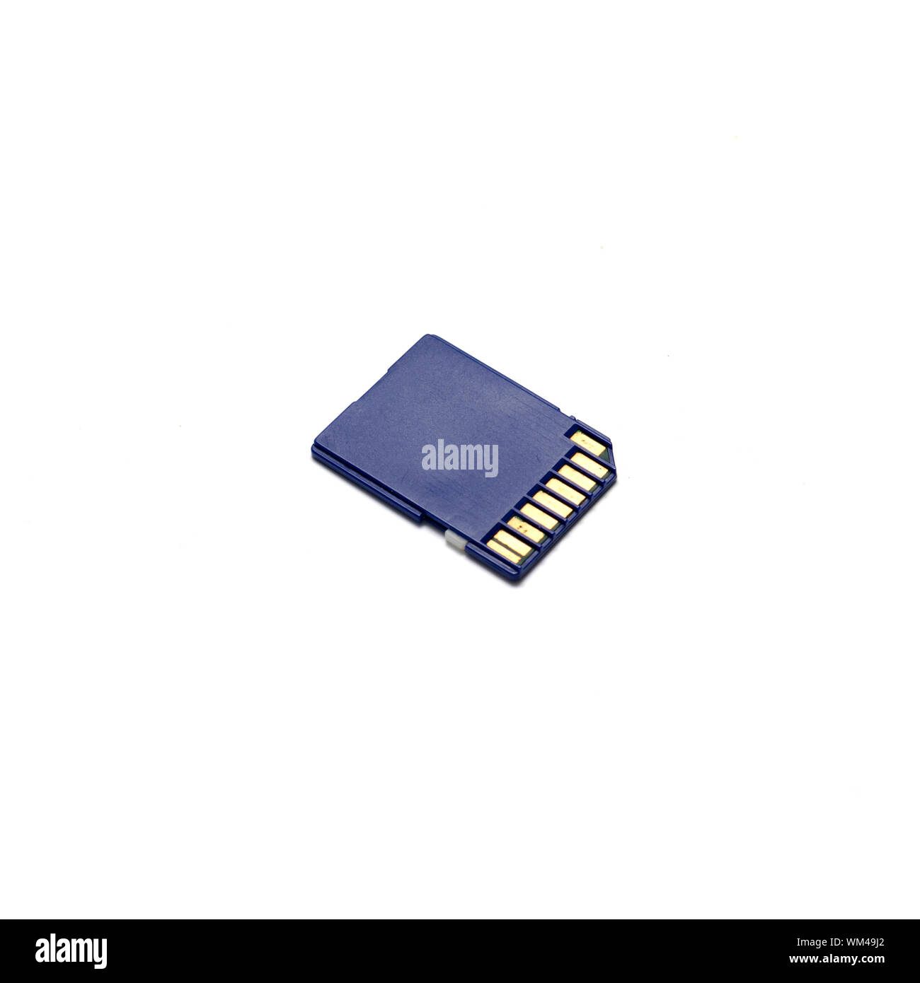 sd card on a white background Stock Photo - Alamy
