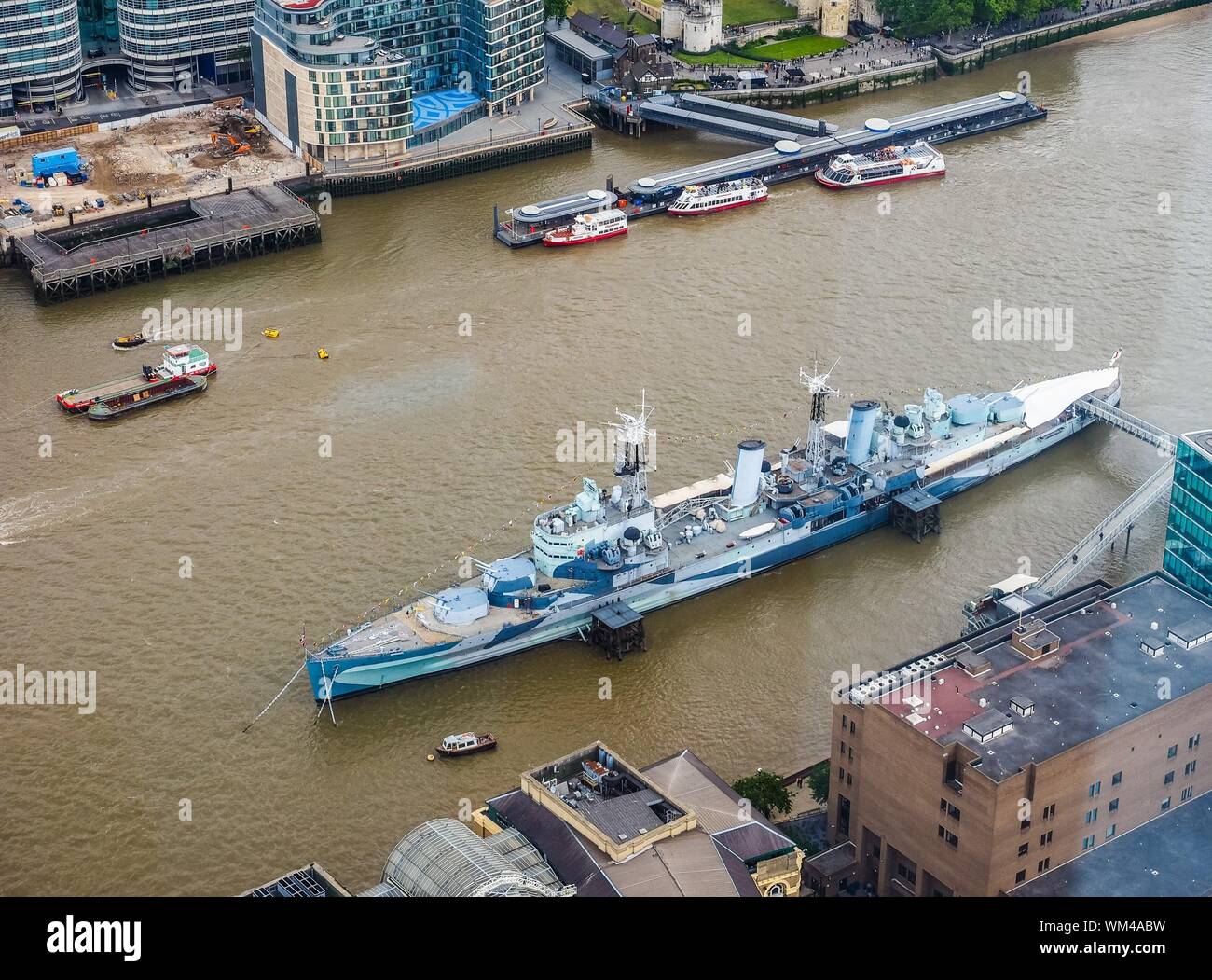 Famous ship in thames hi-res stock photography and images - Alamy