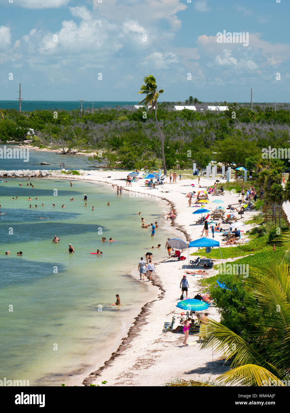 Calusa Beach, Florida Keys, Florida, USA. Bahia Honda State Park ...