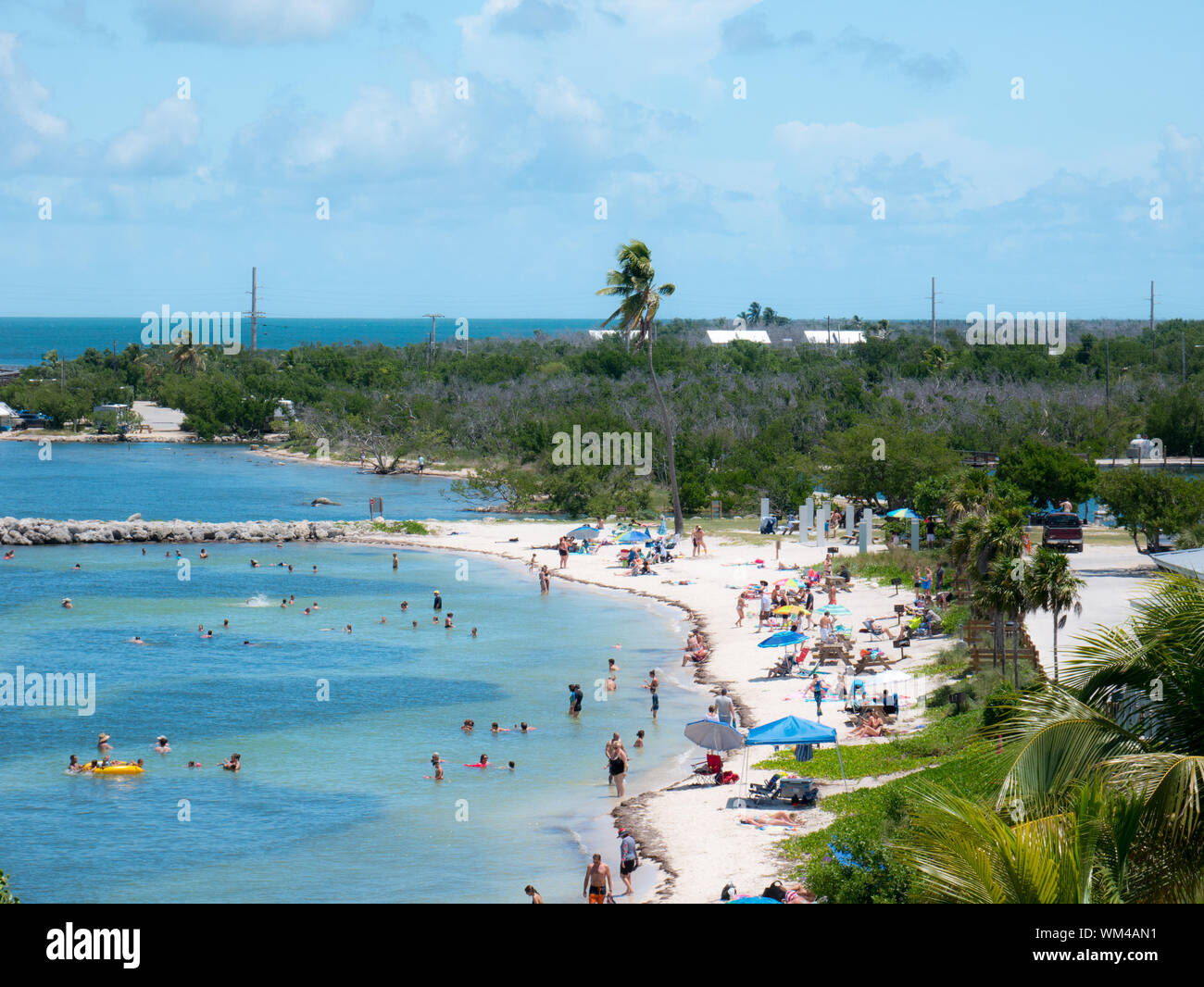 Calusa Beach, Florida Keys, Florida, USA. Bahia Honda State Park ...