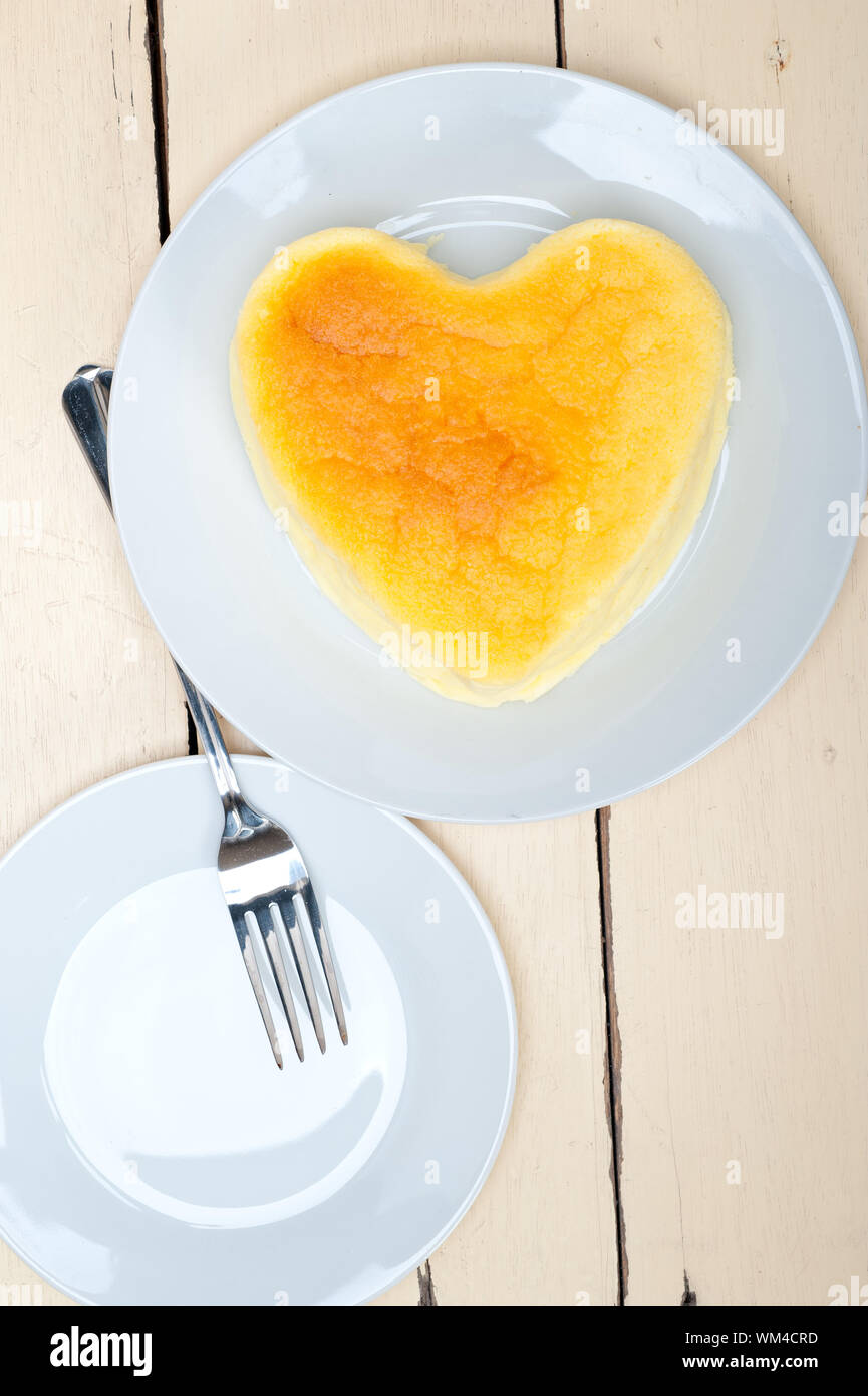 heart shaped cheesecake ideal cake for valentine day Stock Photo - Alamy
