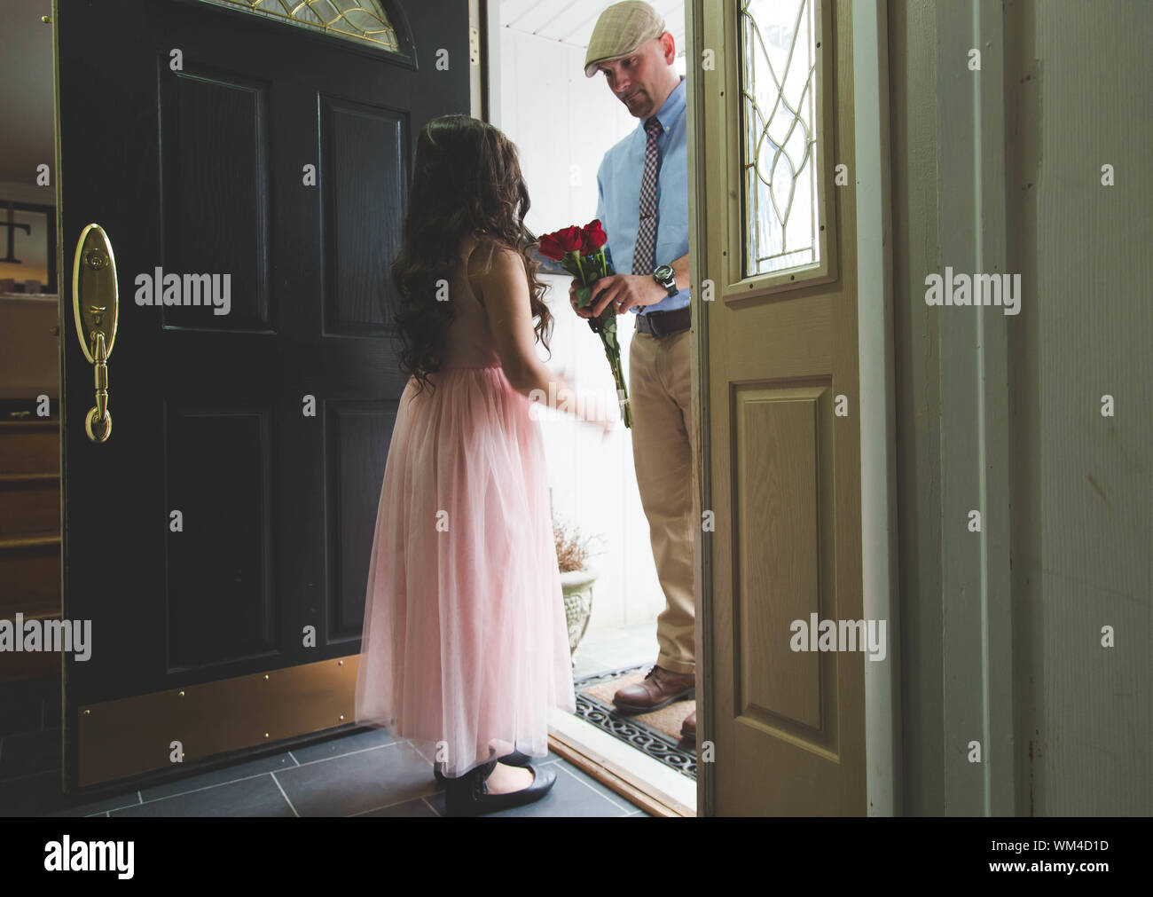 Giving roses hi-res stock photography and images - Alamy