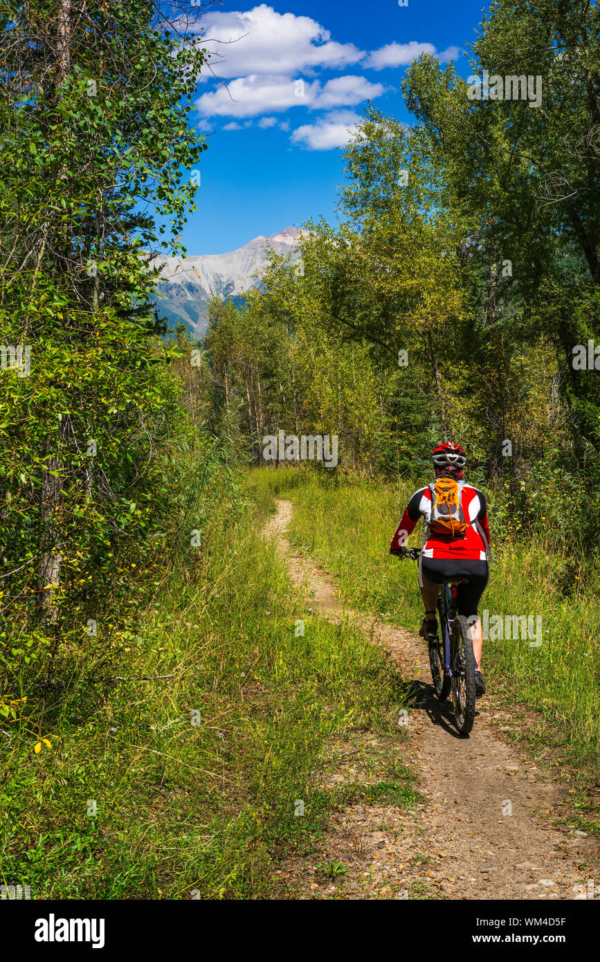 Biking galloping goose trail hi-res stock photography and images - Alamy