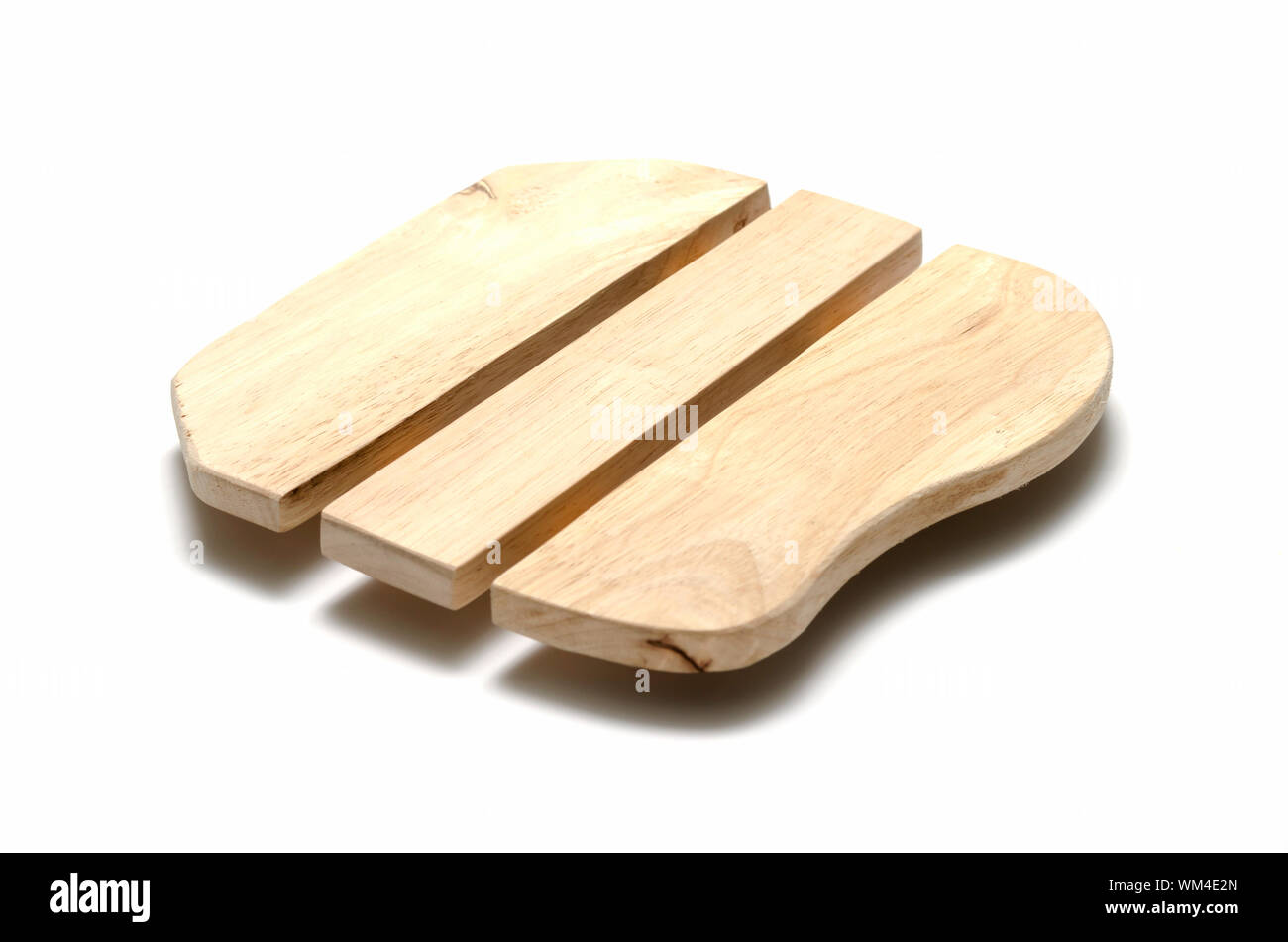 wood hot plate isolated on white backgronund Stock Photo - Alamy