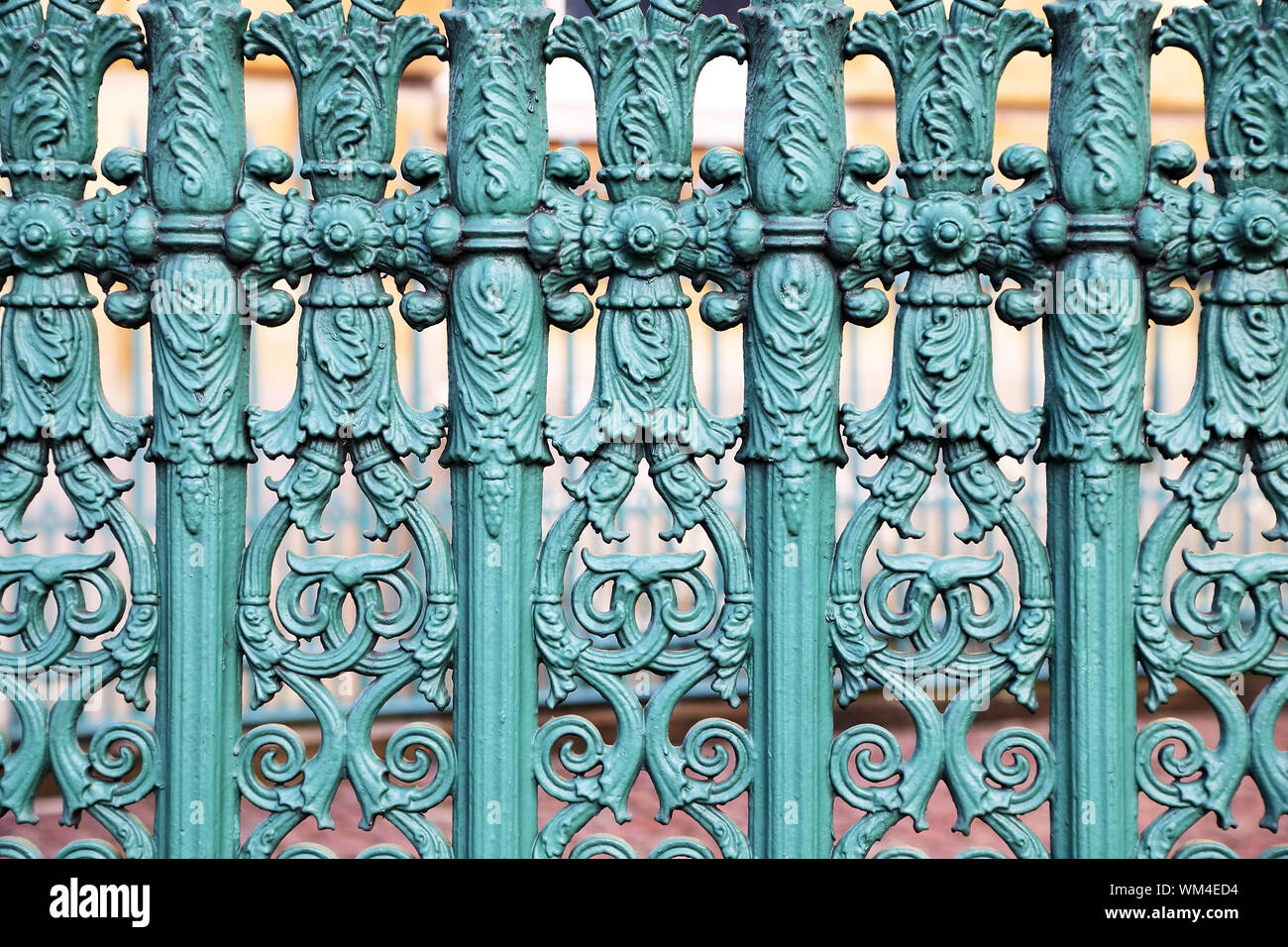 Metal gate pattern hi-res stock photography and images - Alamy