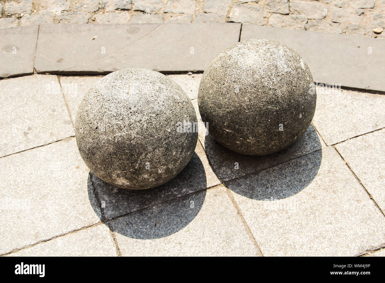 Stone balls hi-res stock photography and images - Alamy
