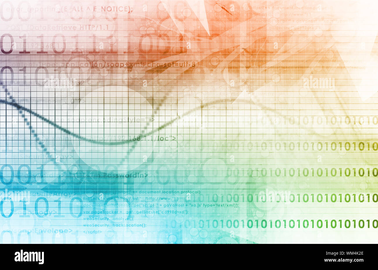 Presentation Abstract of Web Data Apps Abstract Stock Photo - Alamy