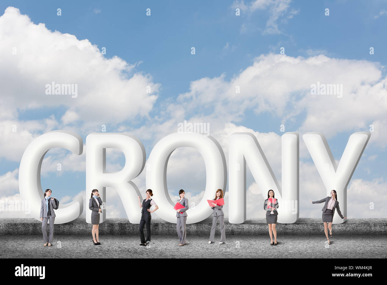 Concept of partner, friends,collaborate with group of business people ...