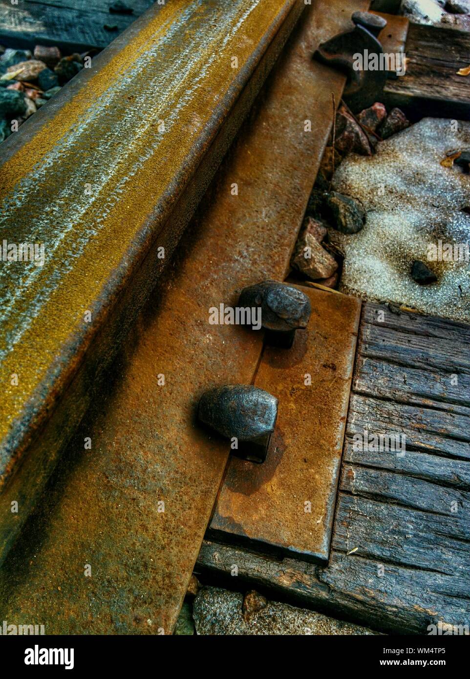 Rail track up and down hi-res stock photography and images - Alamy