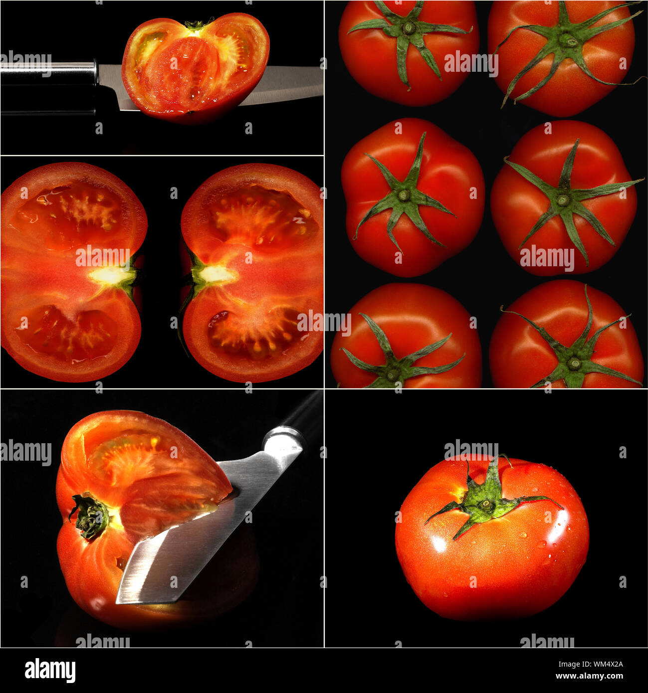 Whole vegetable collage hi-res stock photography and images - Alamy