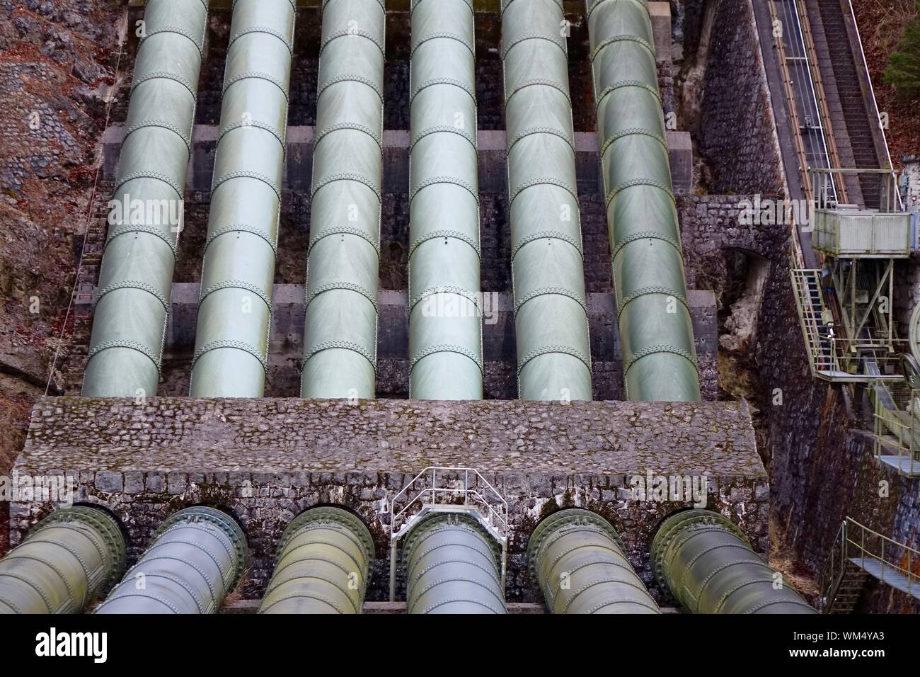 Hydroelectric dam and pipeline hi-res stock photography and images - Alamy