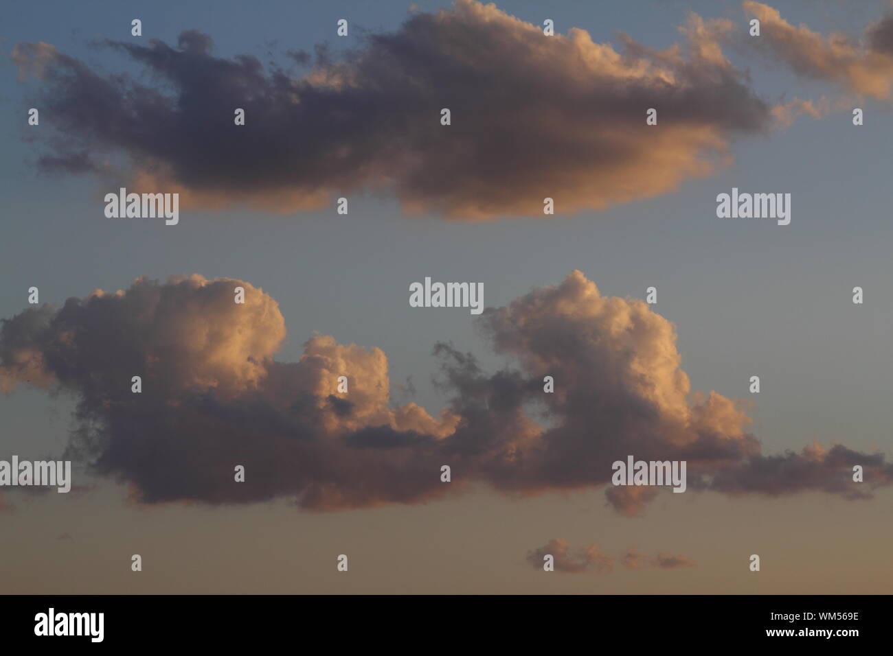 The vast blue sky and clouds sky. blue sky background with tiny clouds Stock Photo - Alamy
