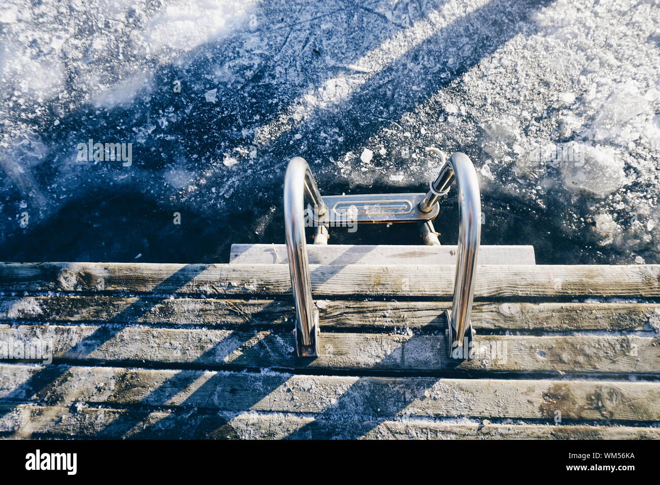 Ladder In Water High Resolution Stock Photography and Images - Alamy