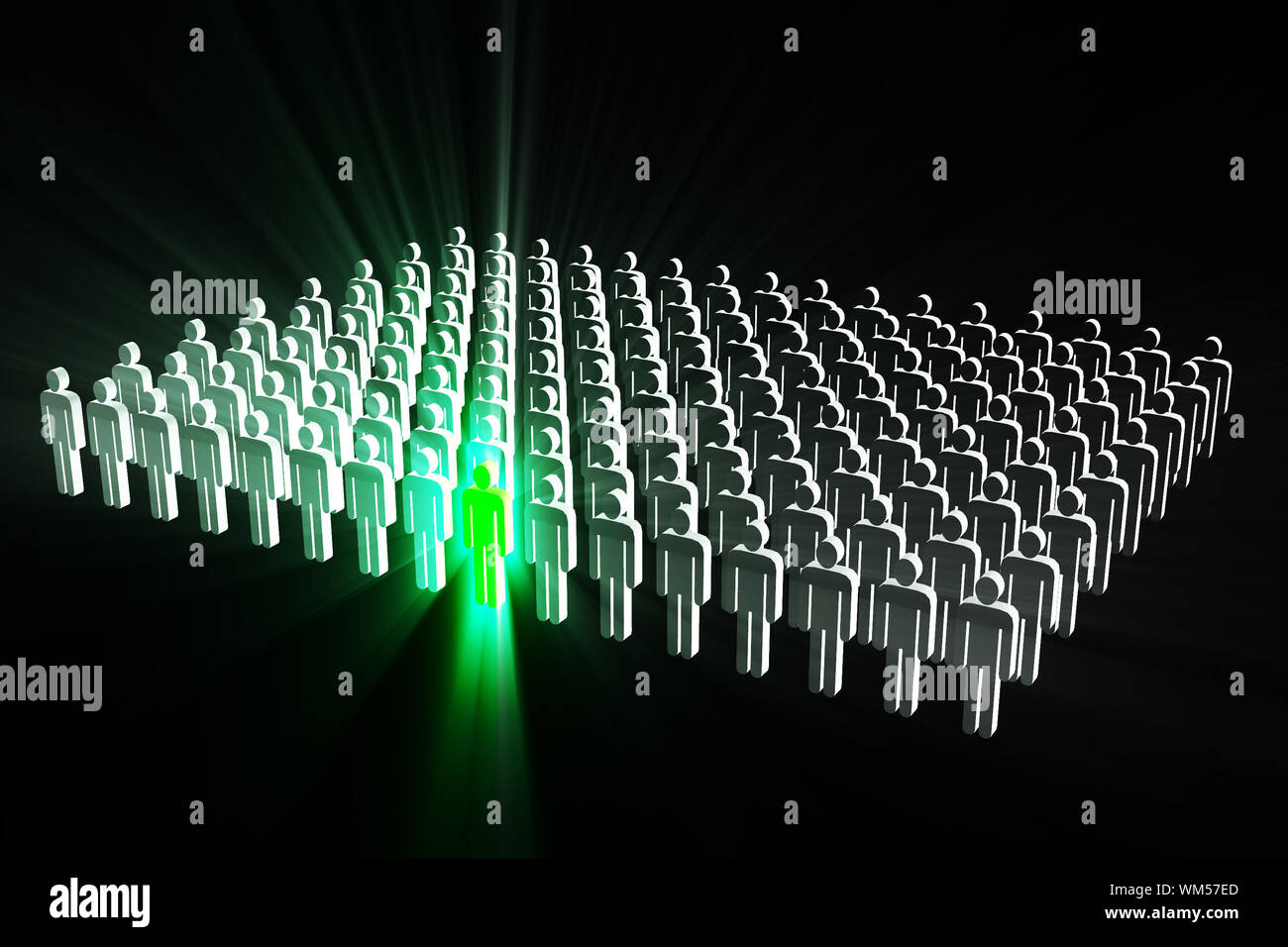 Special Individual Business Concept Stock Photo - Alamy