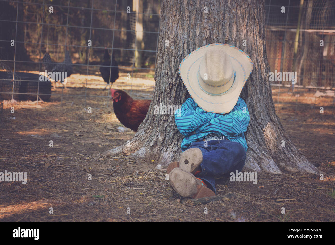 Cowboy Resting High Resolution Stock Photography and Images - Alamy