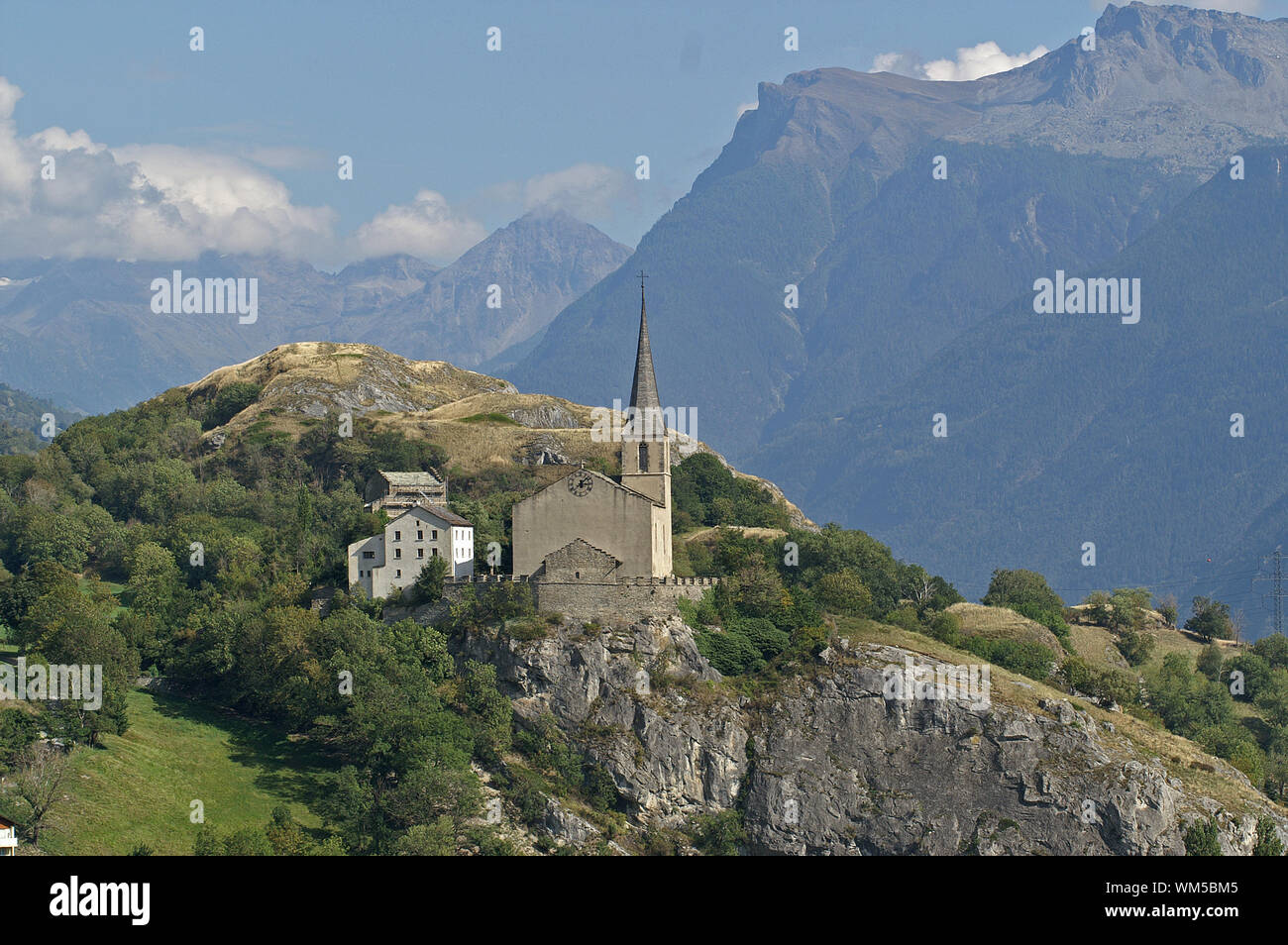 Church on mountain hi-res stock photography and images - Alamy