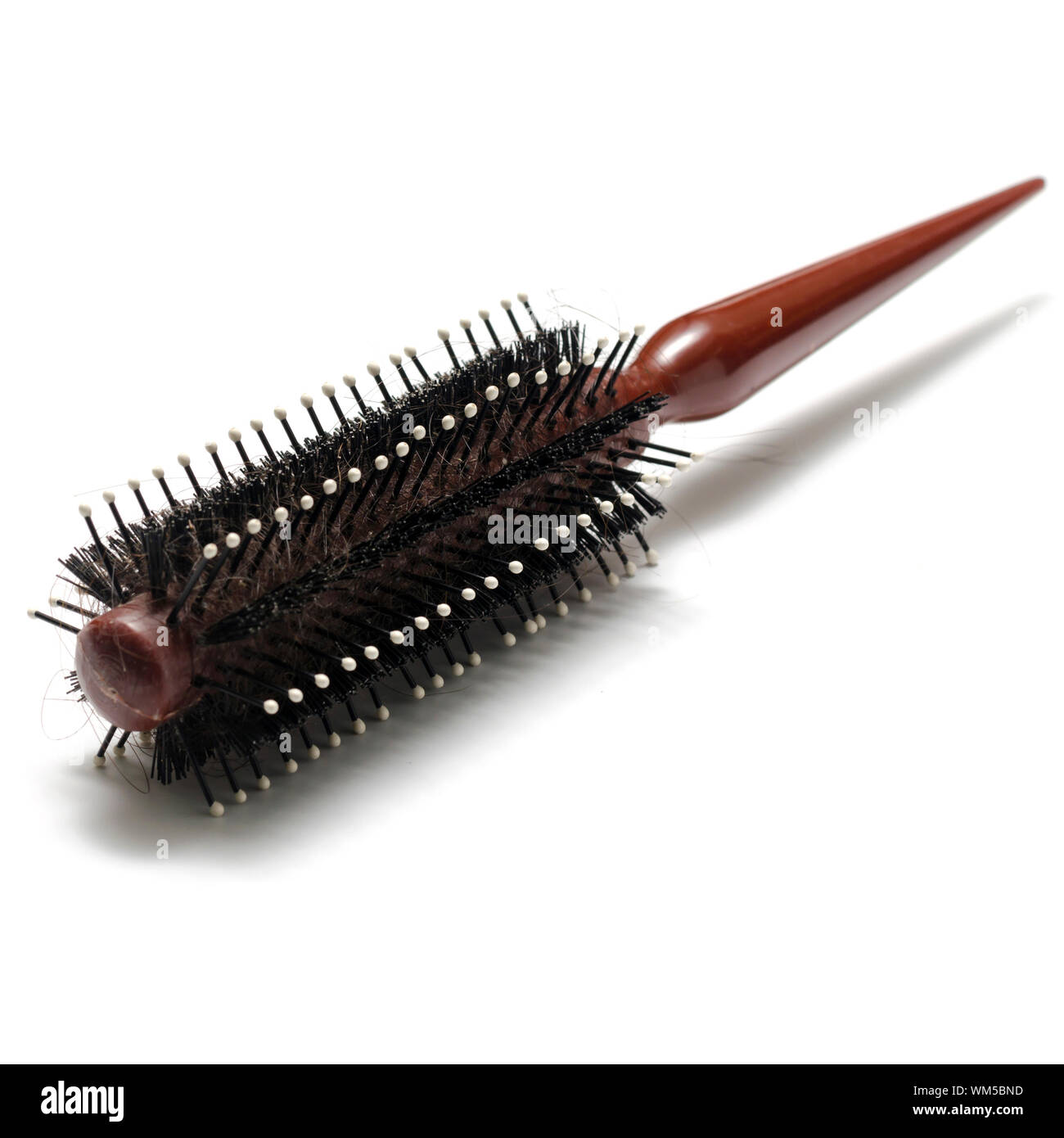 used comb on white background Stock Photo - Alamy