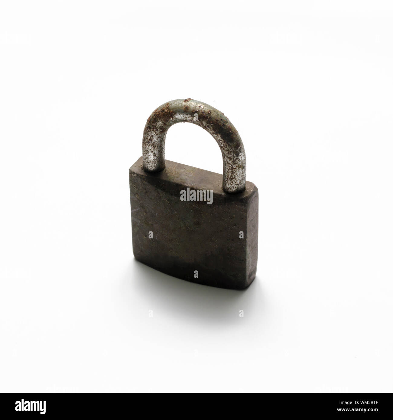 old padlock with rust Stock Photo - Alamy