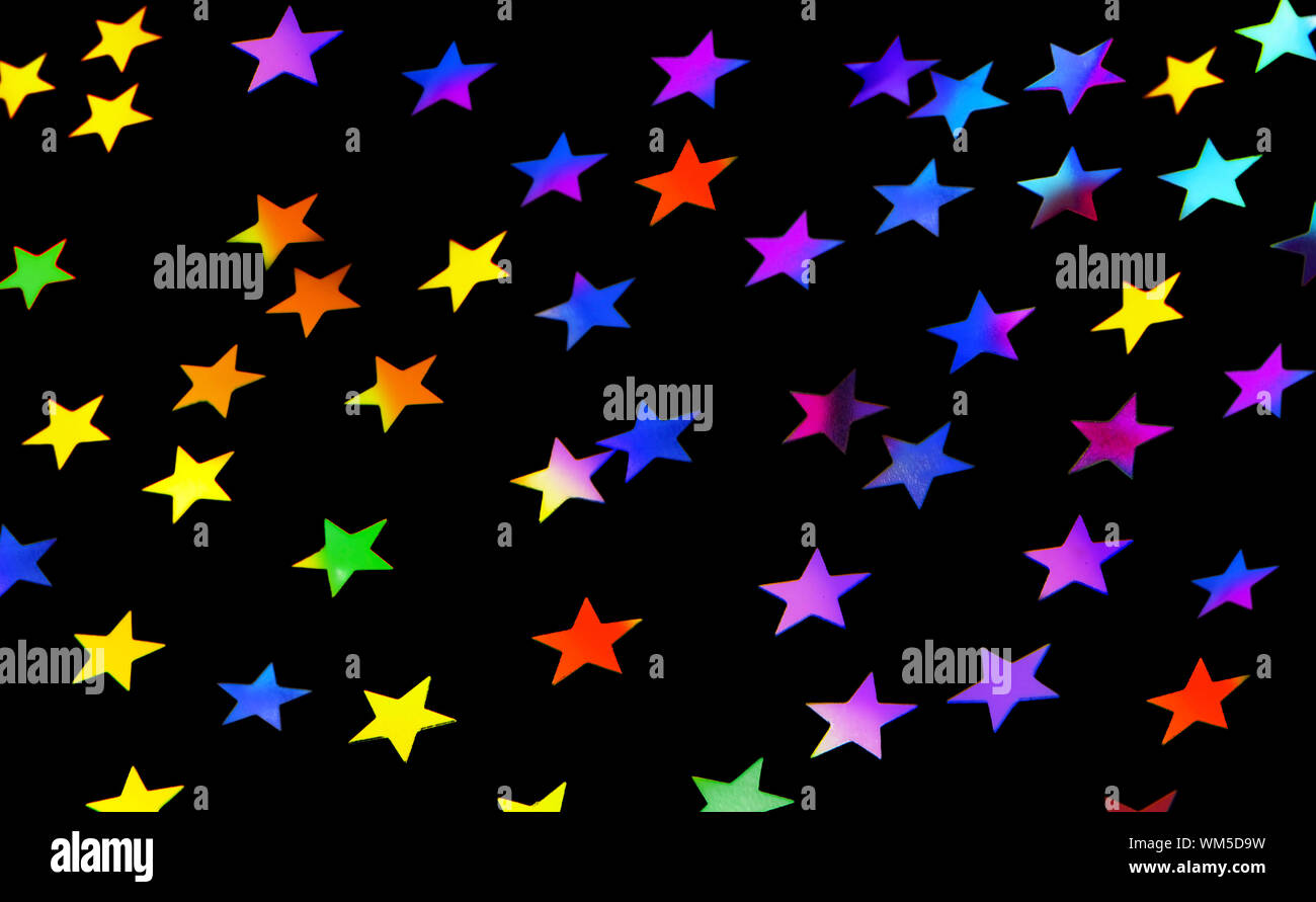 Festive stars party background Stock Photo - Alamy