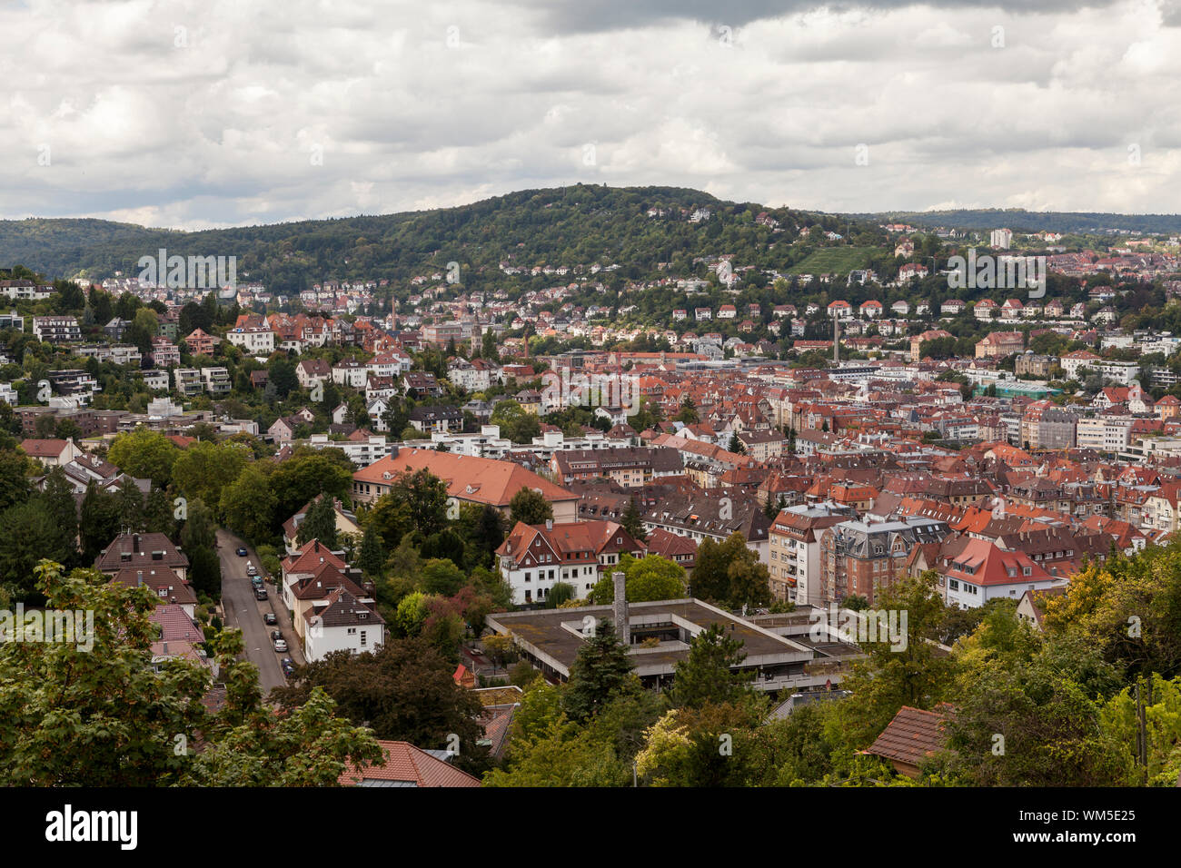 Scenic rooftop view of Stuttgart, Germany Stock Photo - Alamy