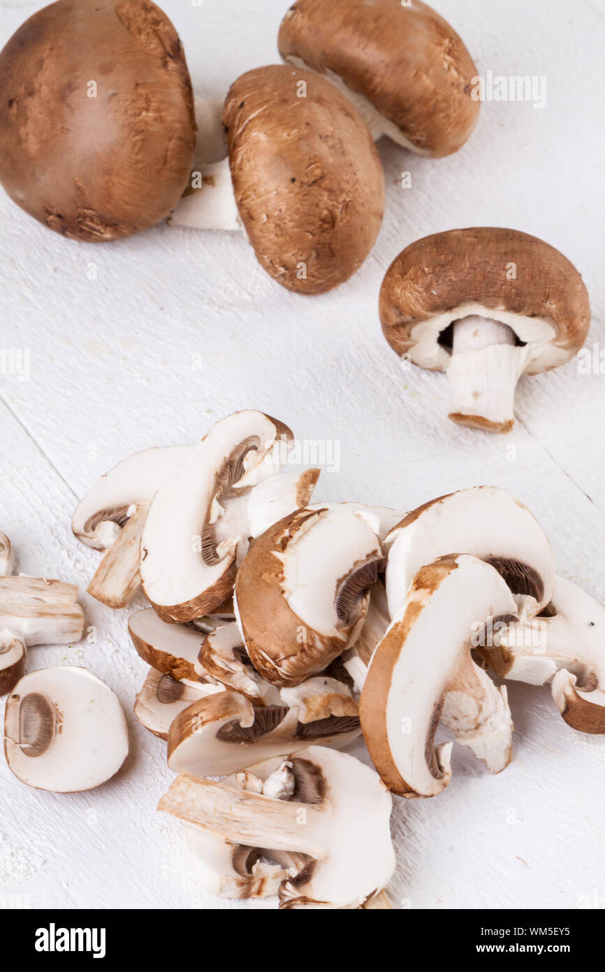 Diced Mushrooms High Resolution Stock Photography and Images - Alamy