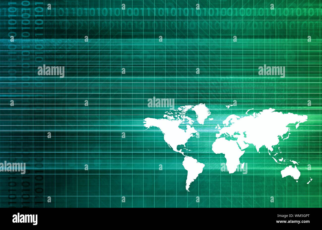 Communication Media with Modern Technology as Concept Stock Photo - Alamy