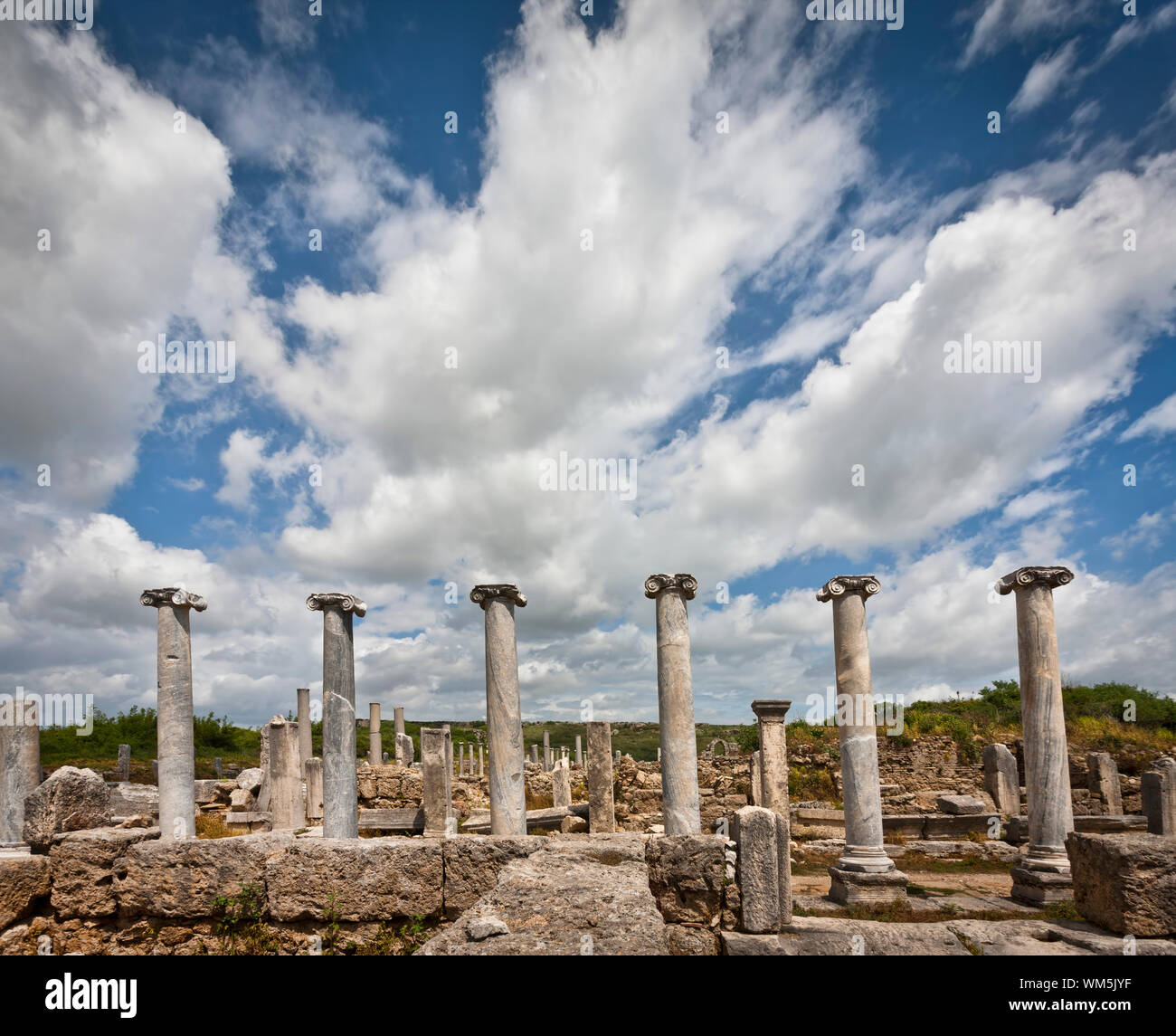 Ancient city of perga hi-res stock photography and images - Alamy