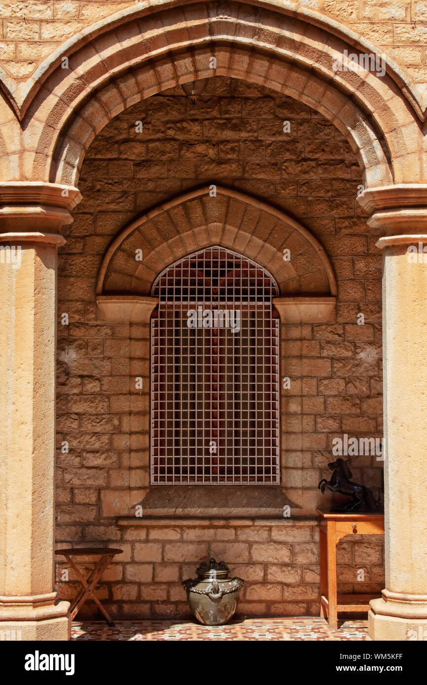 Window in old indian palace Stock Photo - Alamy