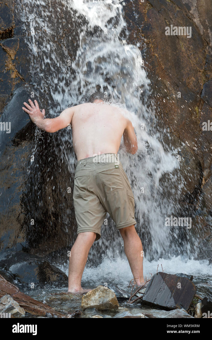 Stream and waterfall and wallowa hi-res stock photography and images ...