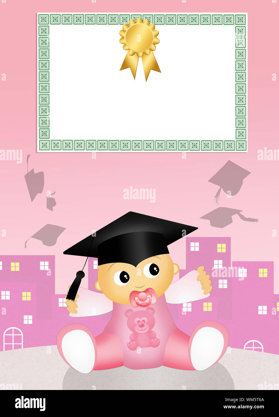 Baby graduation hat hi-res stock photography and images - Alamy