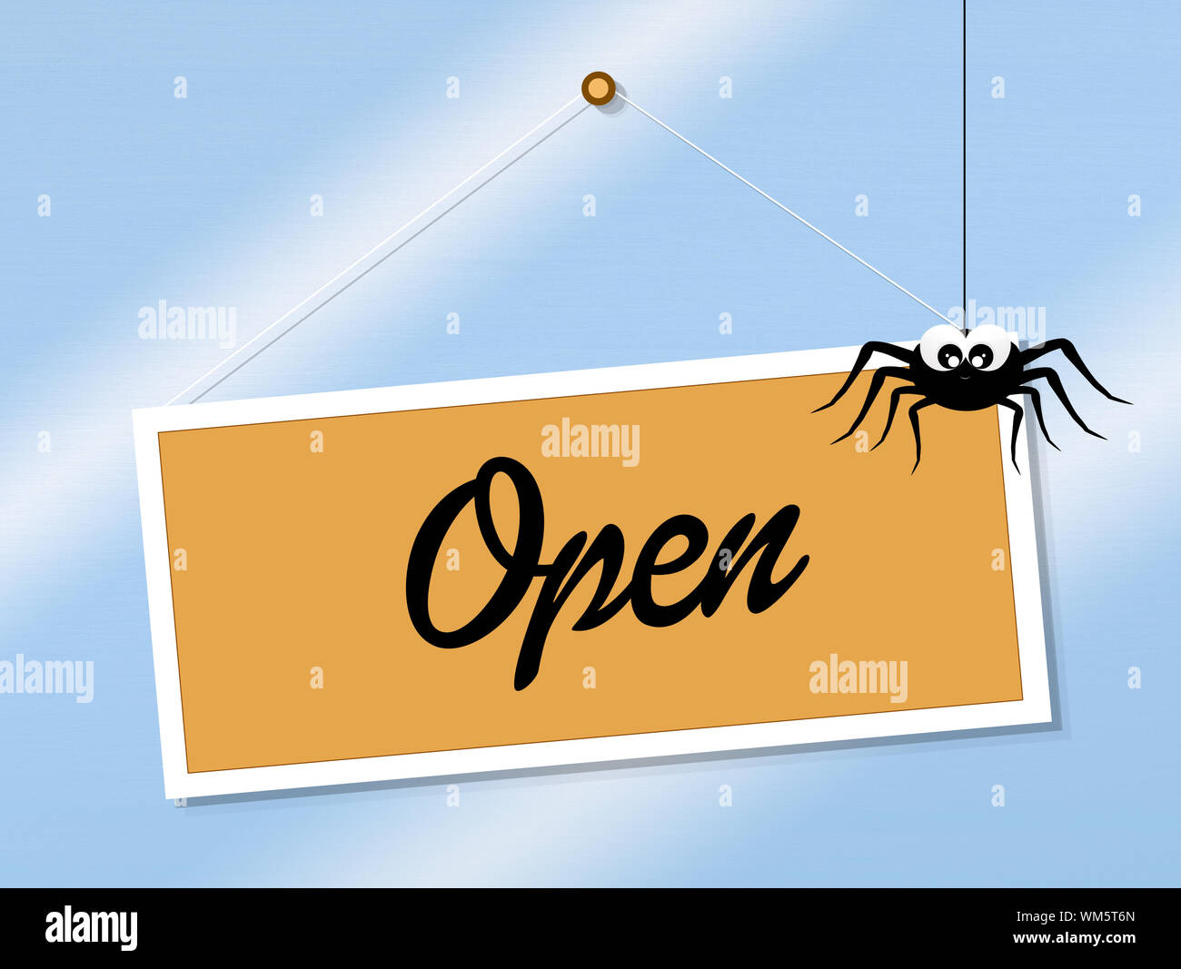 open sign on door Stock Photo - Alamy