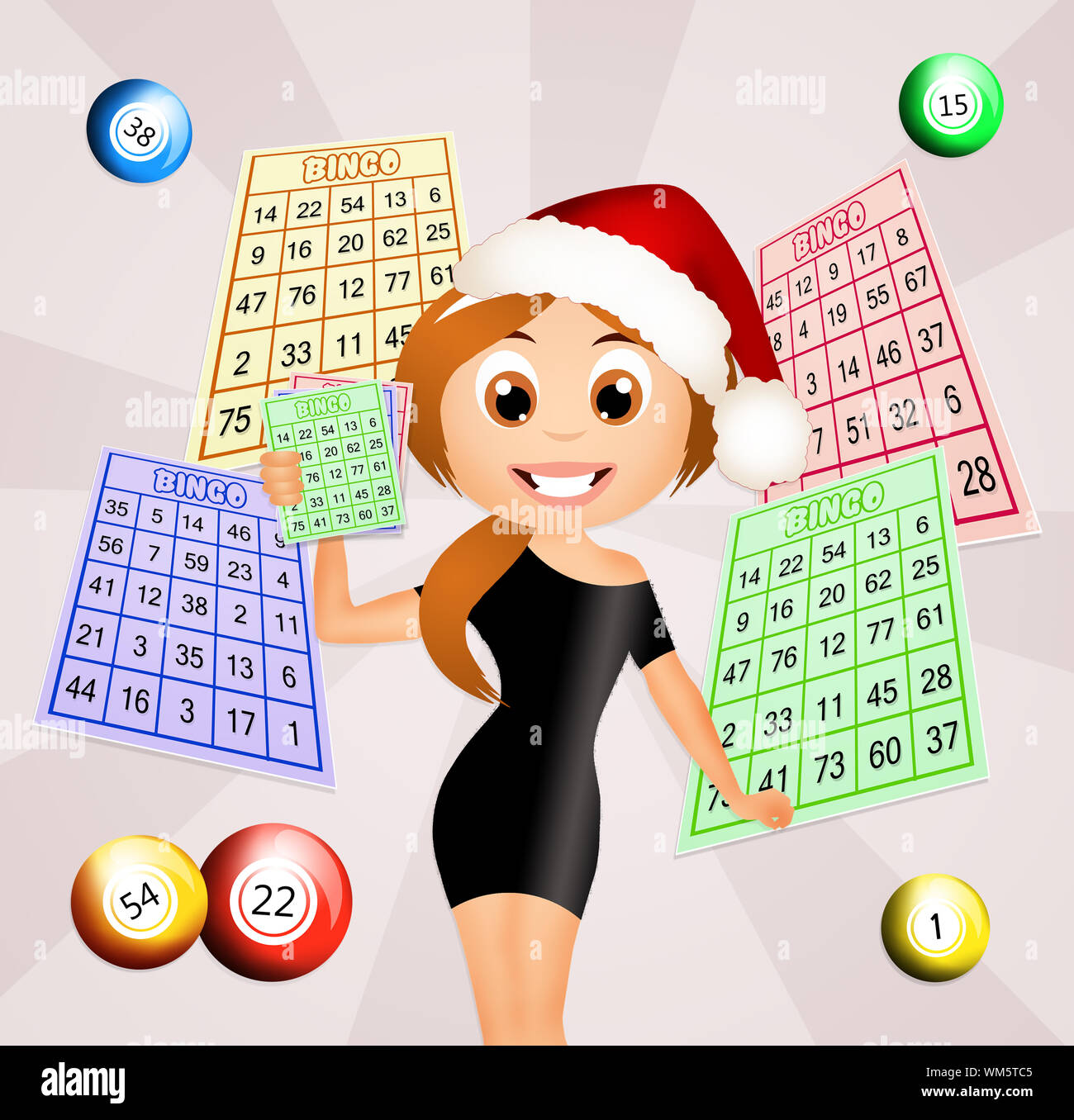 Lottery win cartoon hi-res stock photography and images - Alamy
