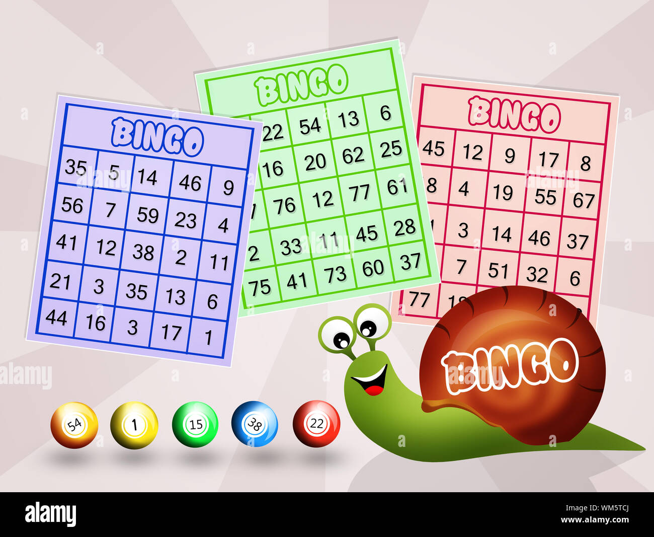 Balls to play bingo hi-res stock photography and images - Alamy