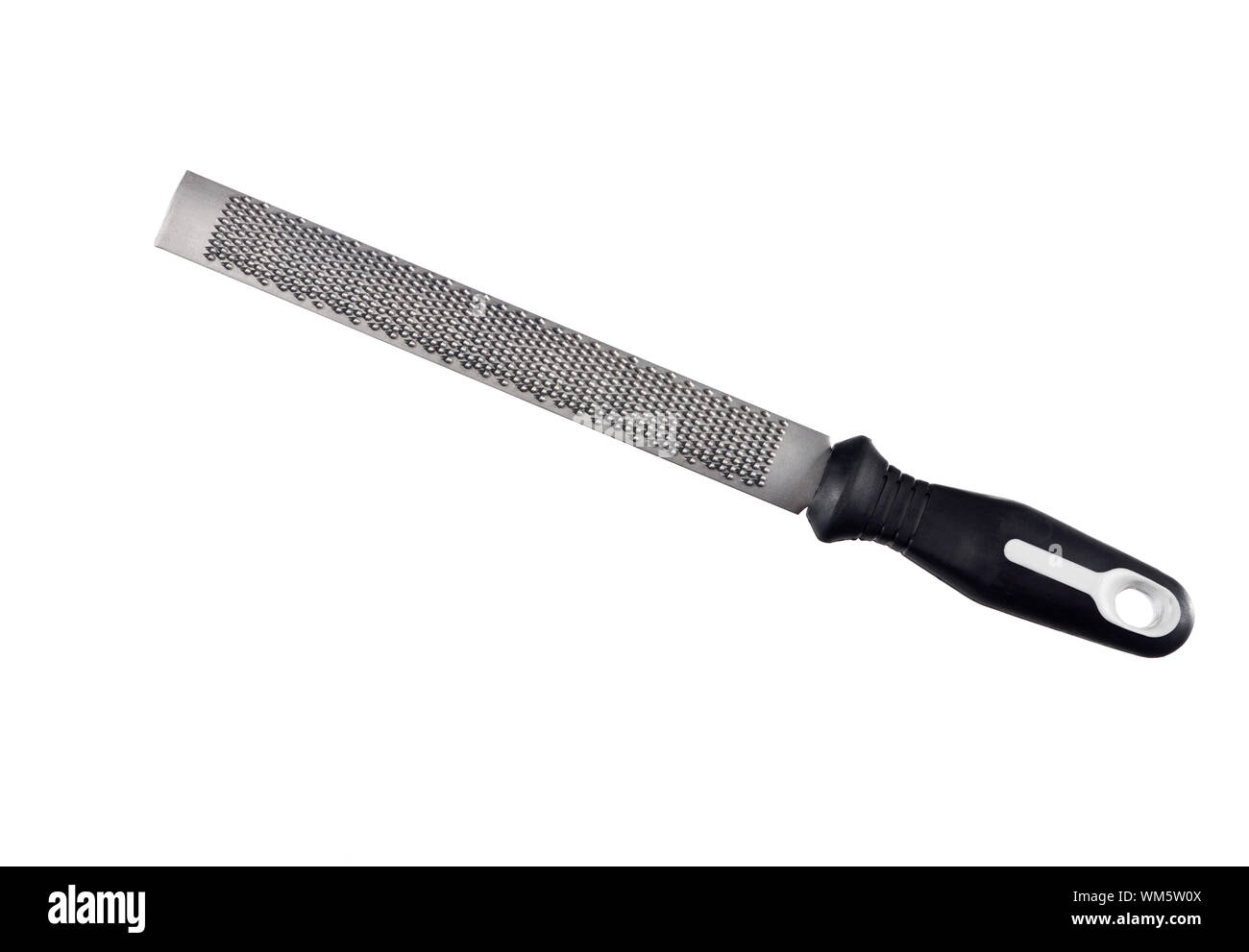 Black rasp isolated on a white background Stock Photo - Alamy