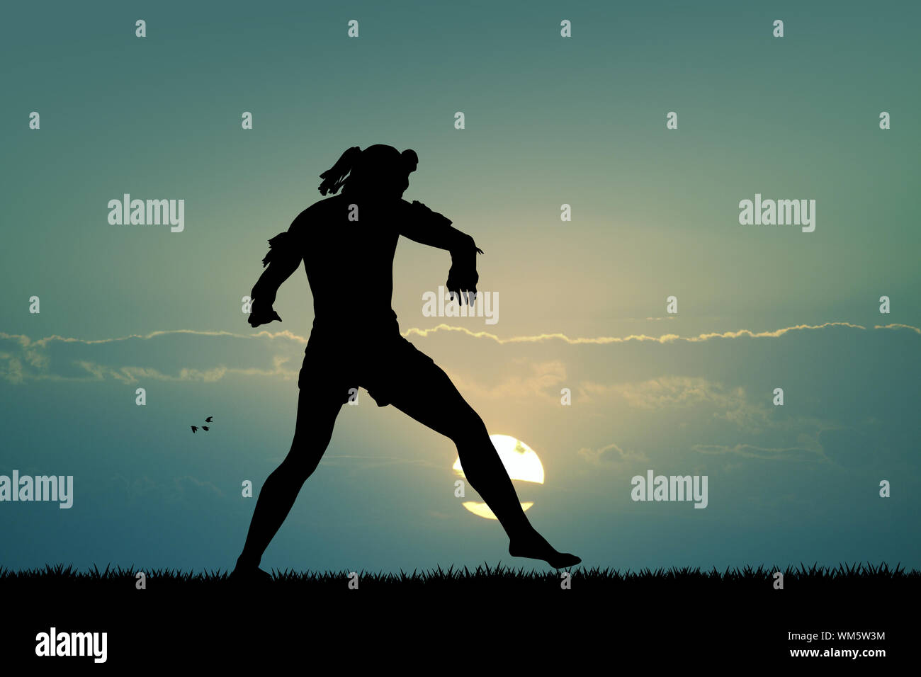 Muay thai knockdown hi-res stock photography and images - Alamy