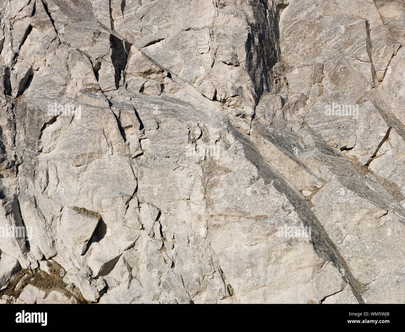 Rock formation against a clear blue sky Stock Photo - Alamy