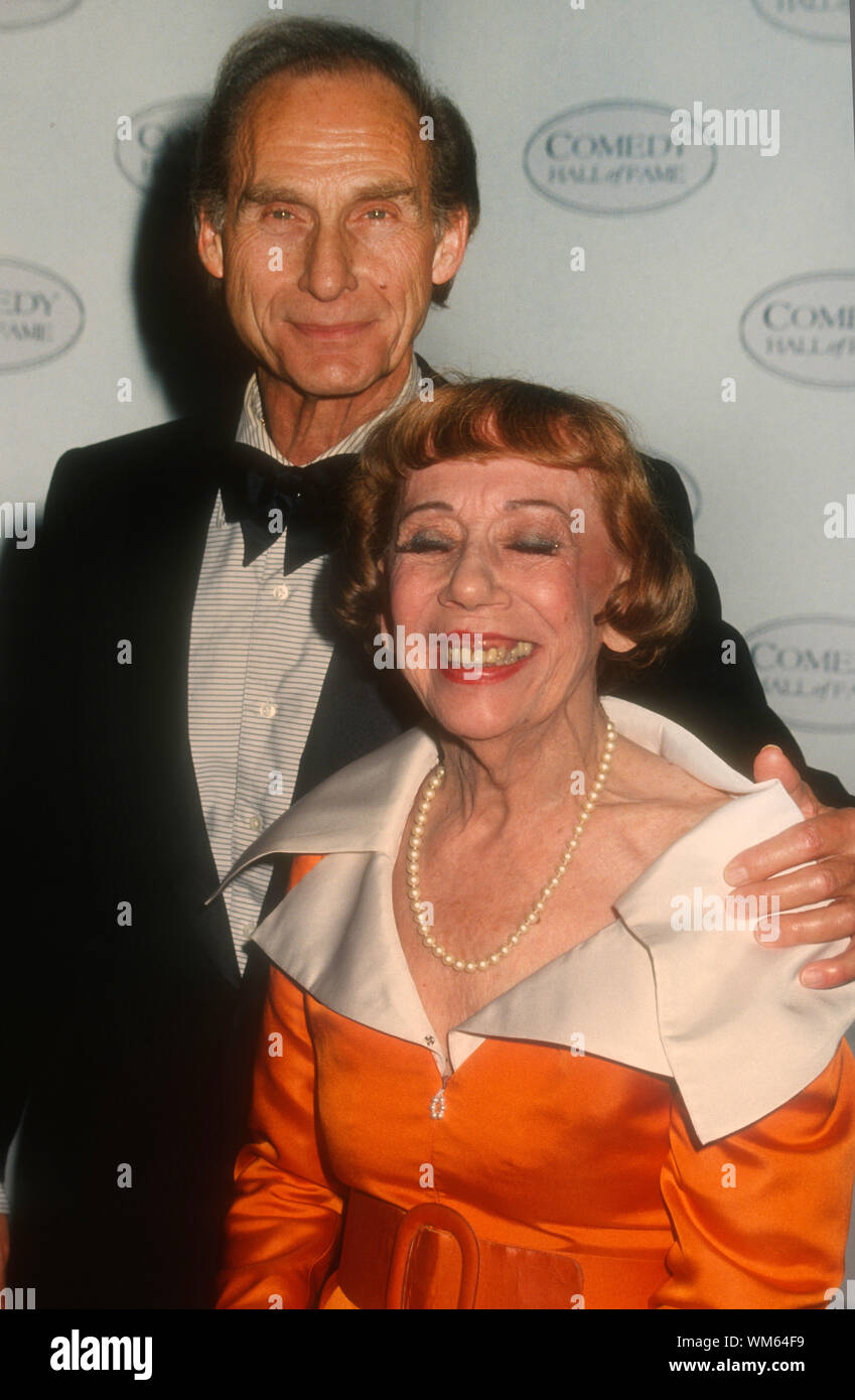 Sid Caesar, Imogene Coca, 1993, Photo By Michael Ferguson/PHOTOlink/MediaPunch Stock Photo - Alamy