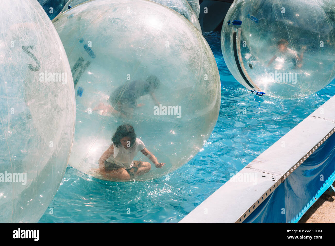 Zorb ball hi-res stock photography and images - Alamy
