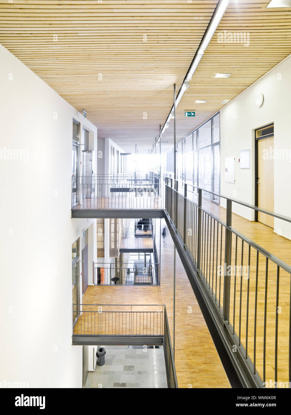 Modern and luxurious interior of a university Stock Photo - Alamy