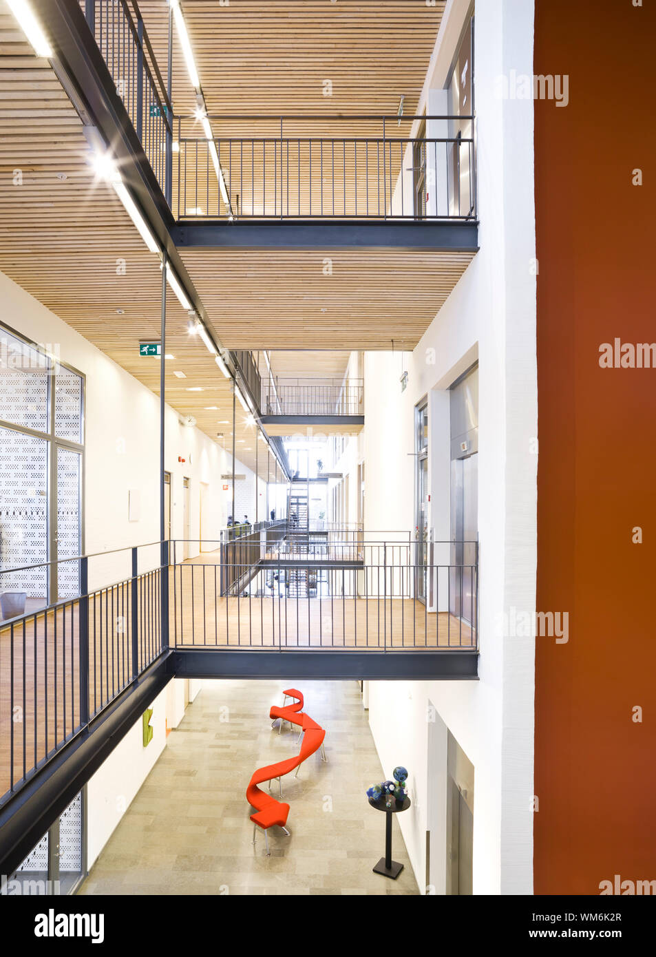 Modern and luxurious interior of a university Stock Photo - Alamy