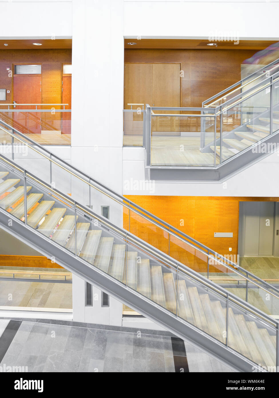 Modern and luxurious interior of a university Stock Photo - Alamy