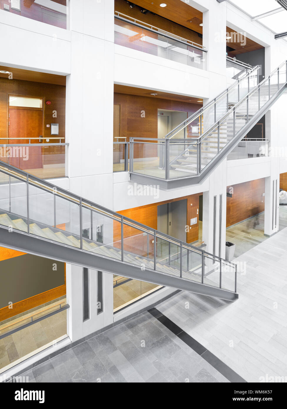 Modern and luxurious interior of a university Stock Photo - Alamy