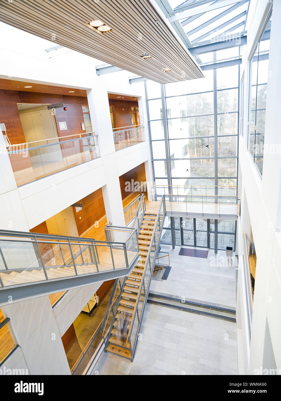 Modern and luxurious interior of a university Stock Photo - Alamy