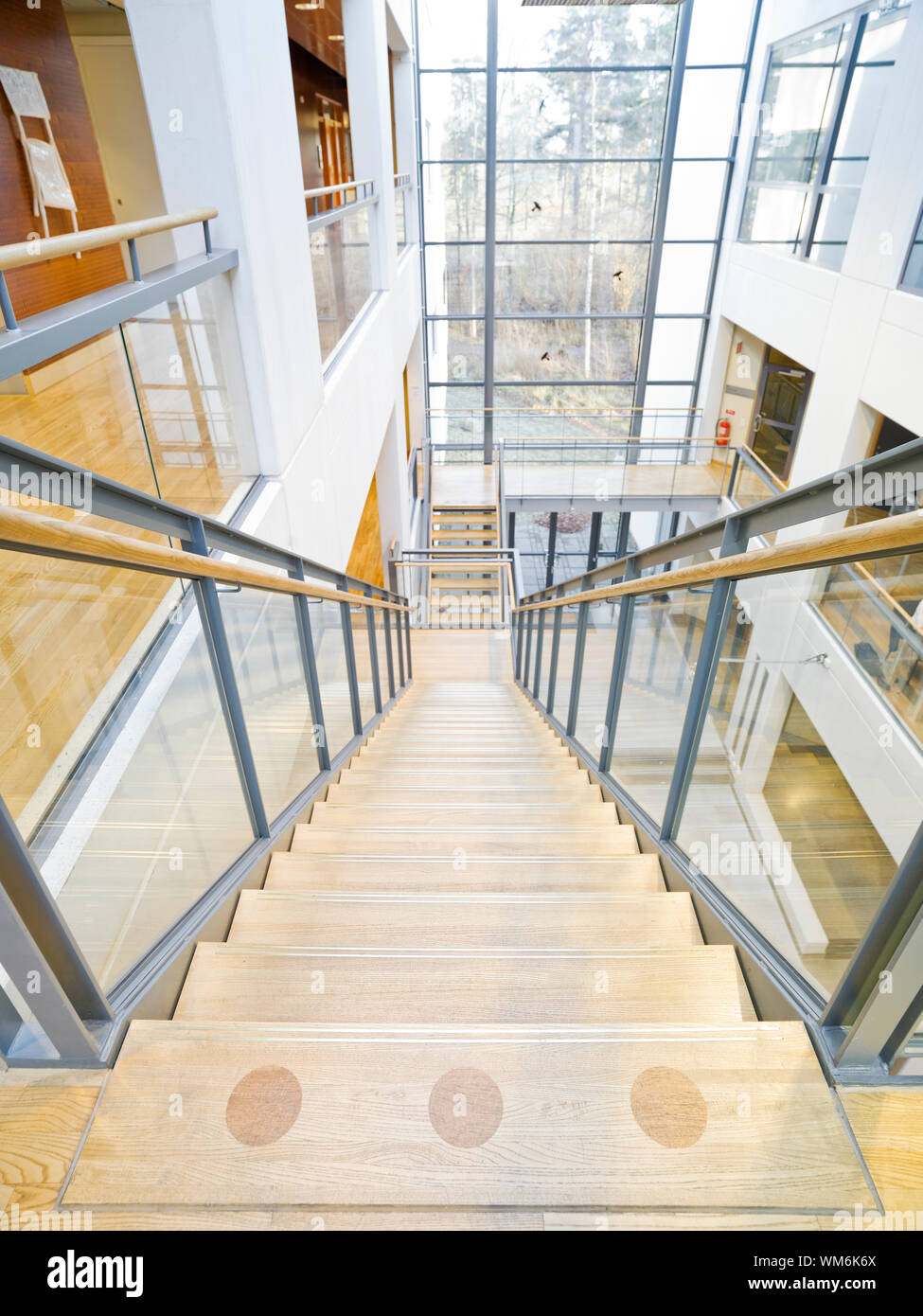 Modern and luxurious interior of a university Stock Photo - Alamy