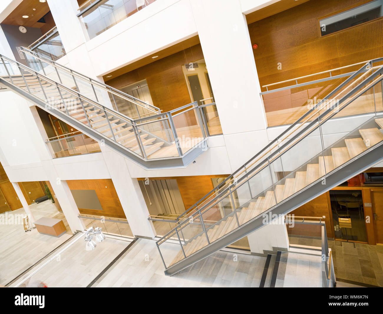 Modern and luxurious interior of a university Stock Photo - Alamy