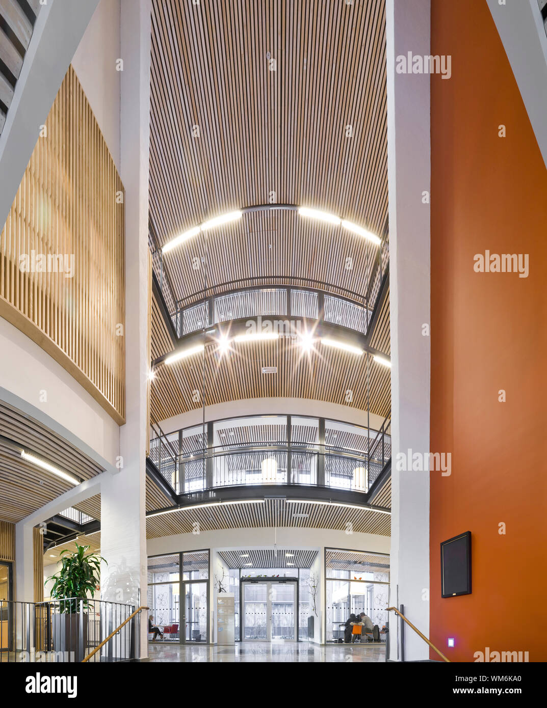 Modern and luxurious interior of a university Stock Photo - Alamy