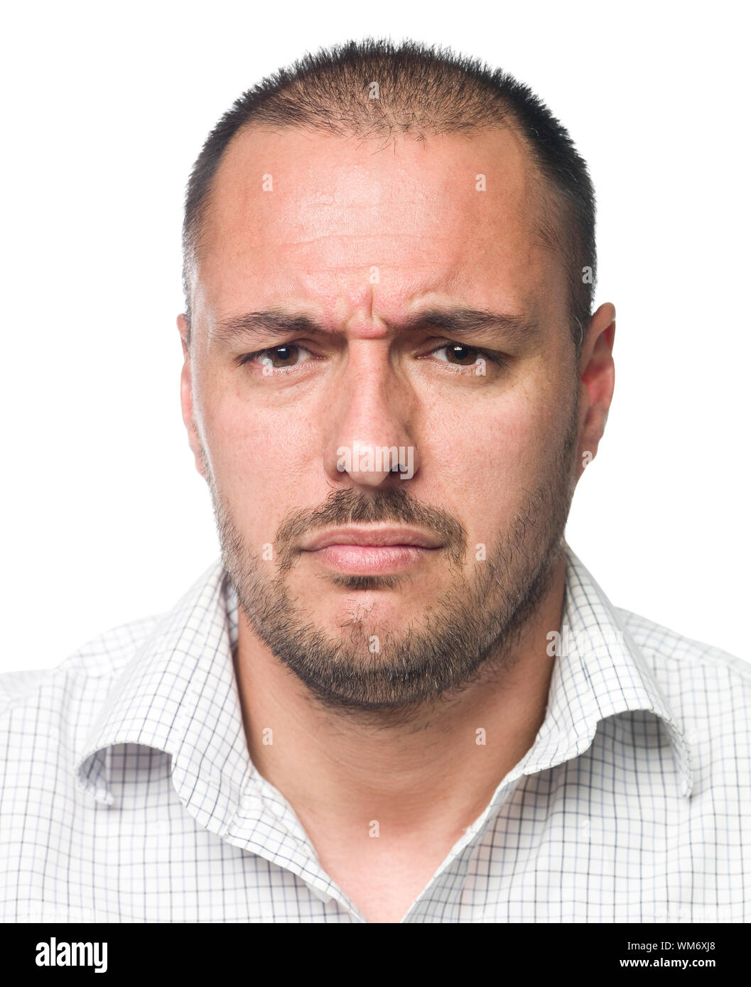 Portrait of a sad man Stock Photo - Alamy