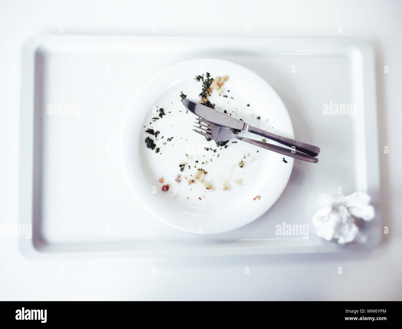 Empty plate food hi-res stock photography and images - Alamy