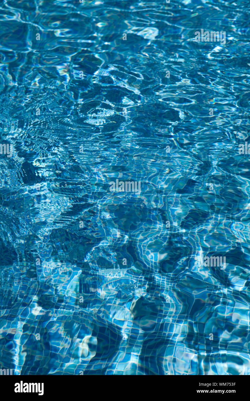 Texture of a swimming pool Stock Photo - Alamy
